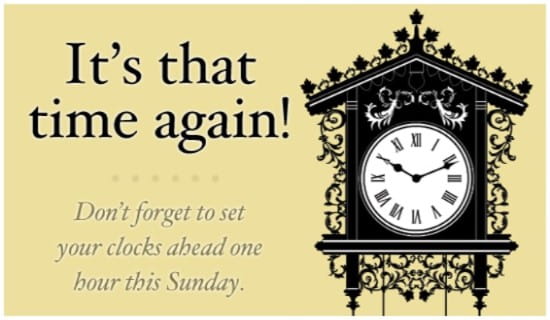 That Time Again eCard - Free Daylight Saving Begins Cards Online