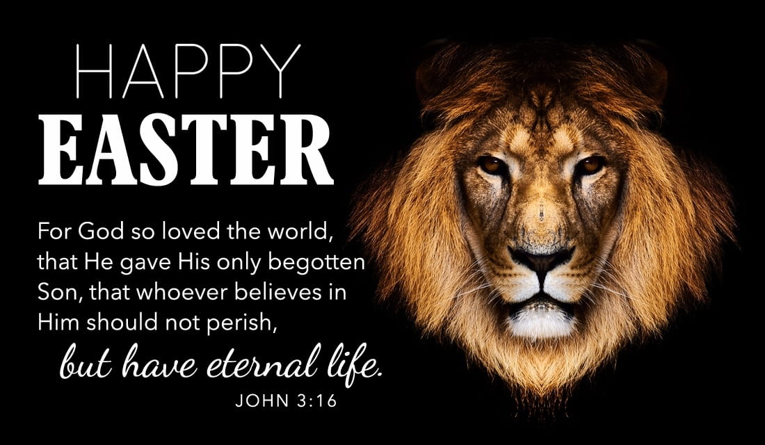 Happy Easter - John 3:16 eCard - Free Easter Cards Online