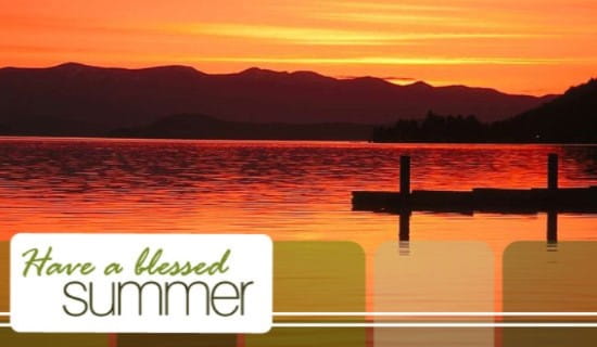 Blessed Summer eCard - Free Summer Cards Online