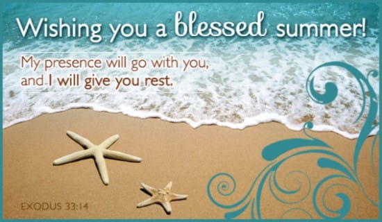 Blessed Summer eCard - Free Summer Cards Online