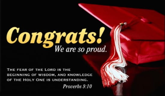 Free We Are So Proud eCard - eMail Free Personalized Graduation Cards ...