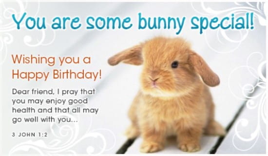 Free Some Bunny eCard - eMail Free Personalized Birthday Cards Online