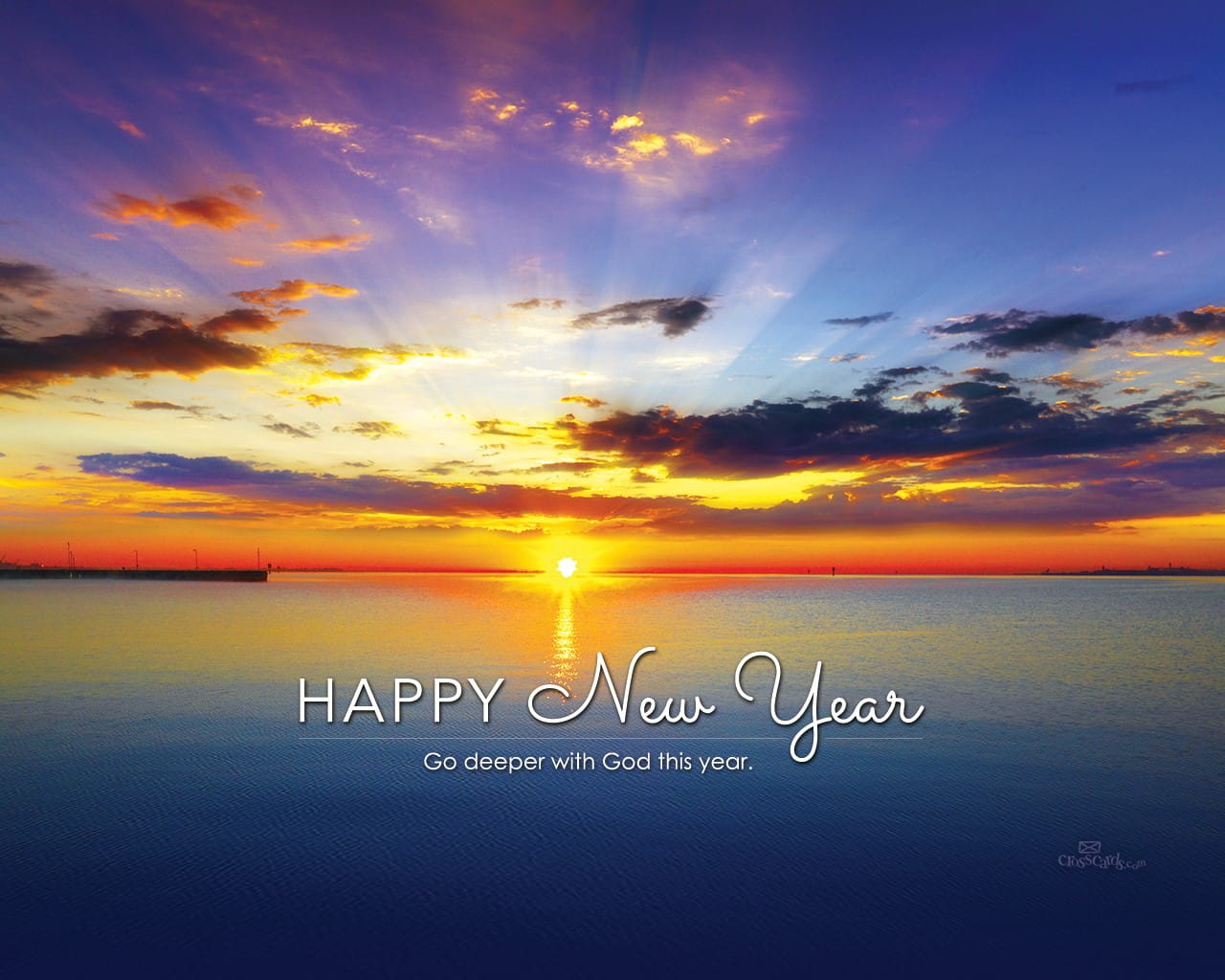 Go Deeper With God Desktop Calendar- Free January Wallpaper