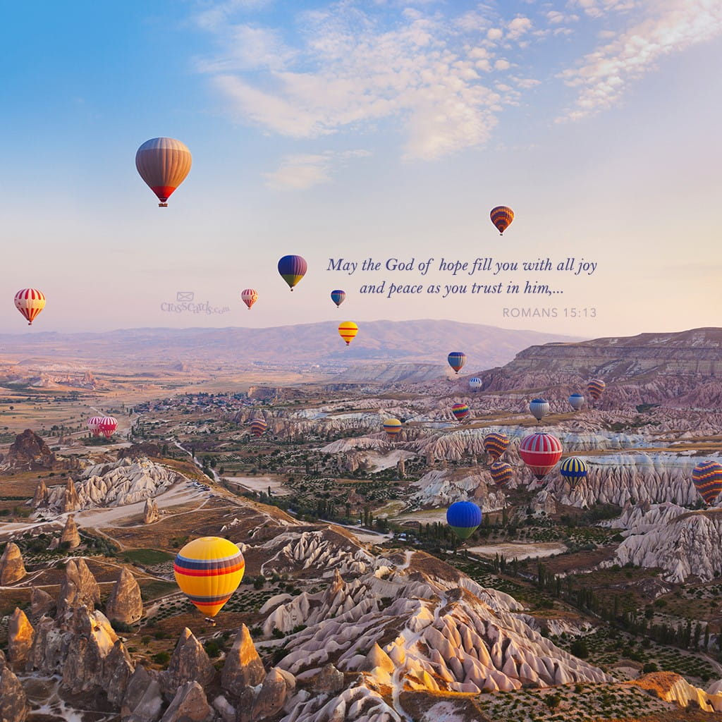 March 2015 - Romans 15:13 Desktop Calendar- Free March Wallpaper