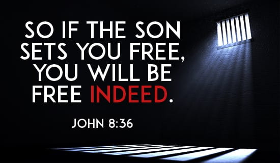 John 8:36 eCard - Free Facebook eCards Greeting Cards Online