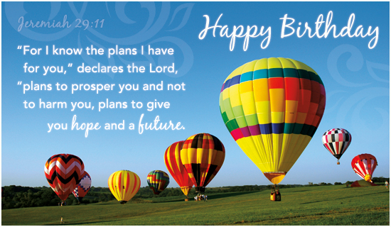 Free Jeremiah 29:11 eCard - eMail Free Personalized Birthday Cards Online